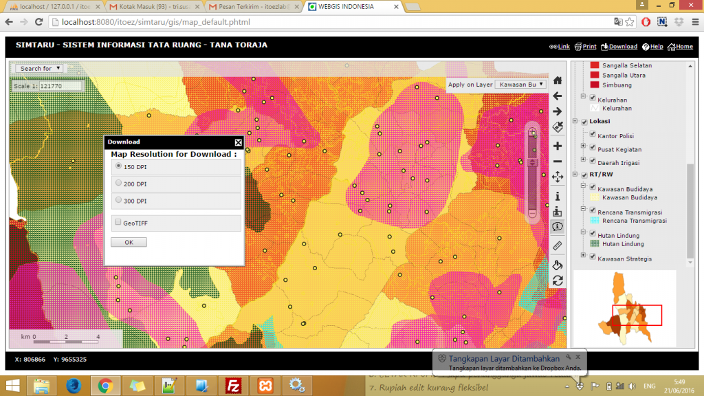 WEBGIS SIMTARU / Sistem Informasi Tata Ruang - Ruang Media Solusi