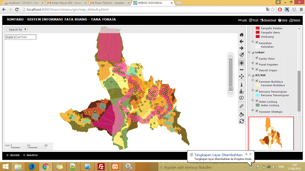 WEBGIS SIMTARU / Sistem Informasi Tata Ruang - Ruang Media Solusi